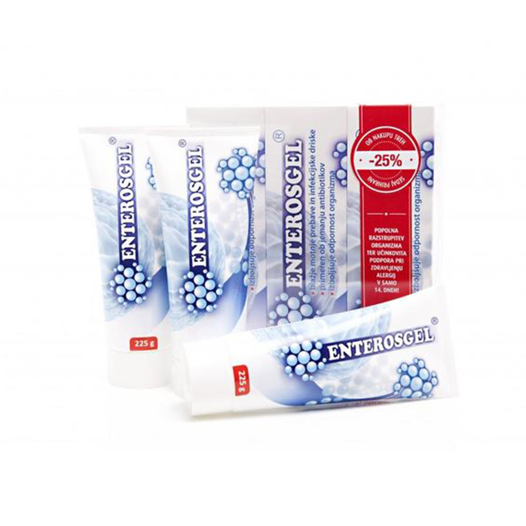 Enterosgel gel za želodec - Lekarna Mačkovec