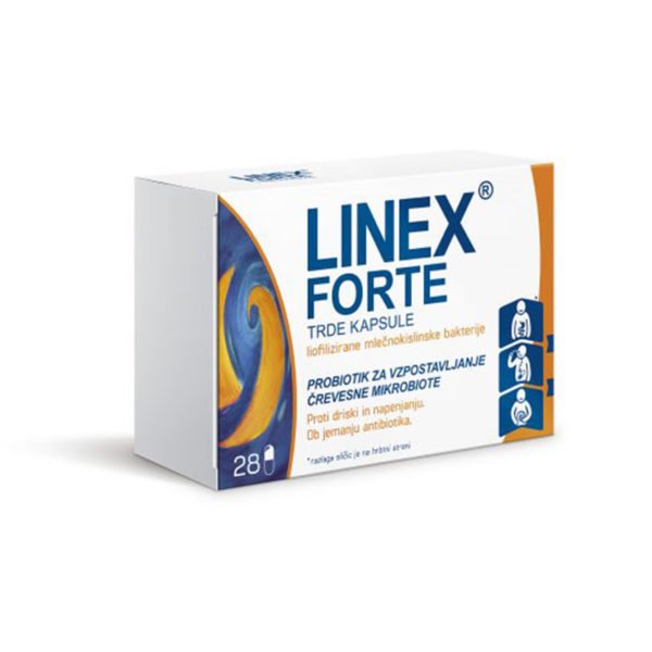 Linex Forte trde kapsule - Lekarna Mačkovec