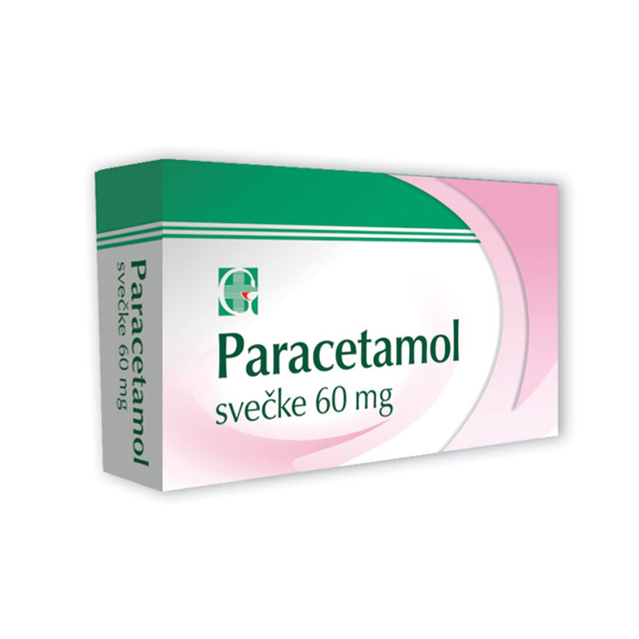 Paracetamol svečke 60 mg, 10 svečk - Lekarna Mačkovec