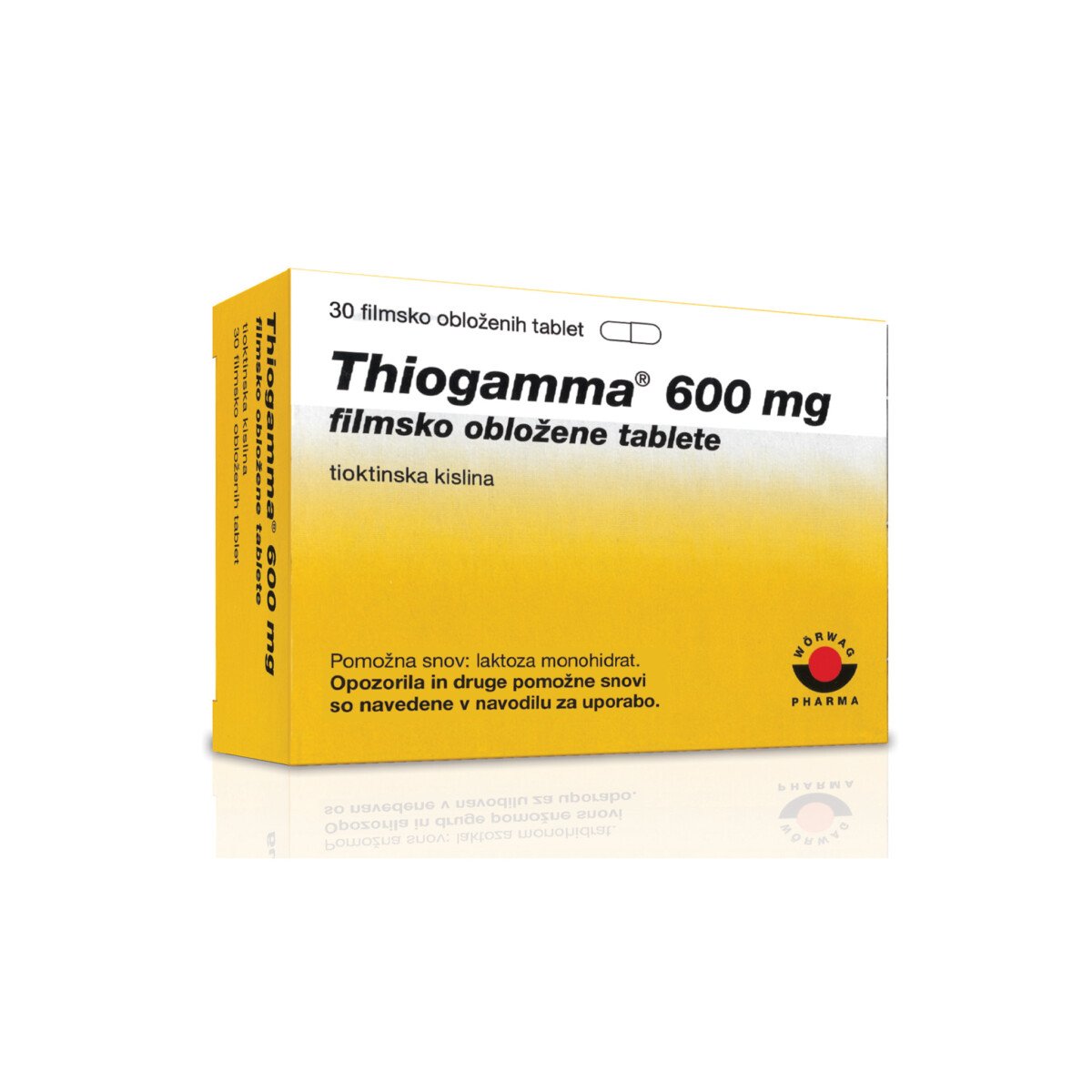 Thiogamma 600 mg filmsko obložene tablete - Lekarna Mačkovec
